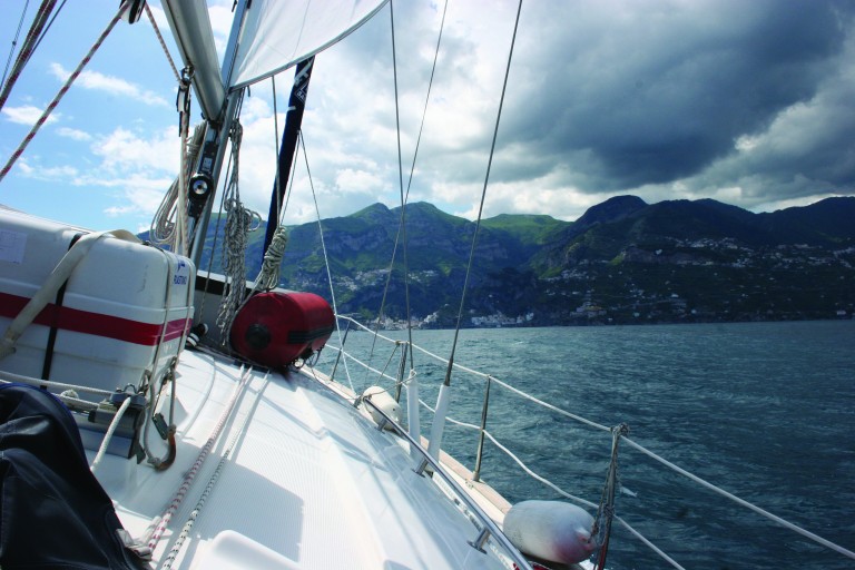 Sailing off the Amalfi Coast - Italy Travel and Life