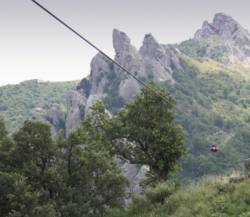 On the wire – Italy's highest and fastest zip wire - Italy Travel and Life