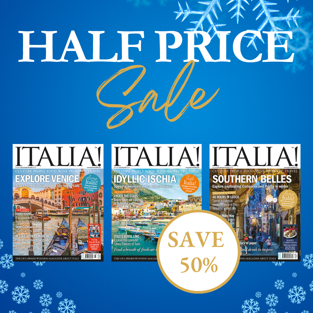 Italia! magazine subscription offers for UK and international delivery